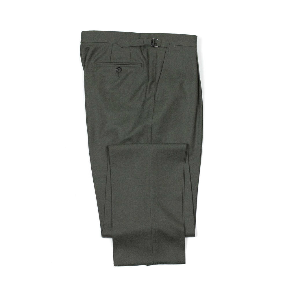 No Man Walks Alone FW25 x Sartoria Carrara: side tab trousers in Fox ...