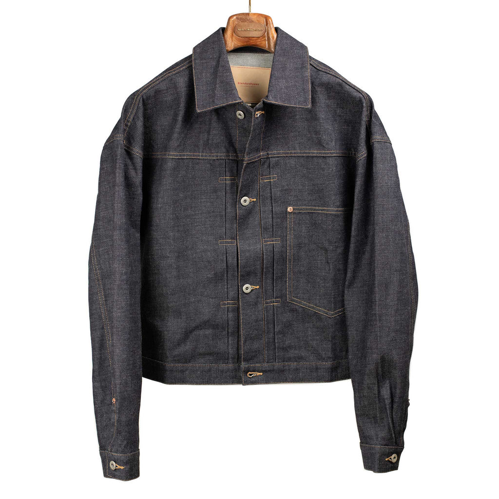 StandardTypes Type 1 jacket in rinsed denim – No Man Walks Alone